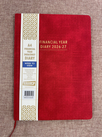 2026-27 Financial Year Diaries – Ozcorp Cards & Stationery