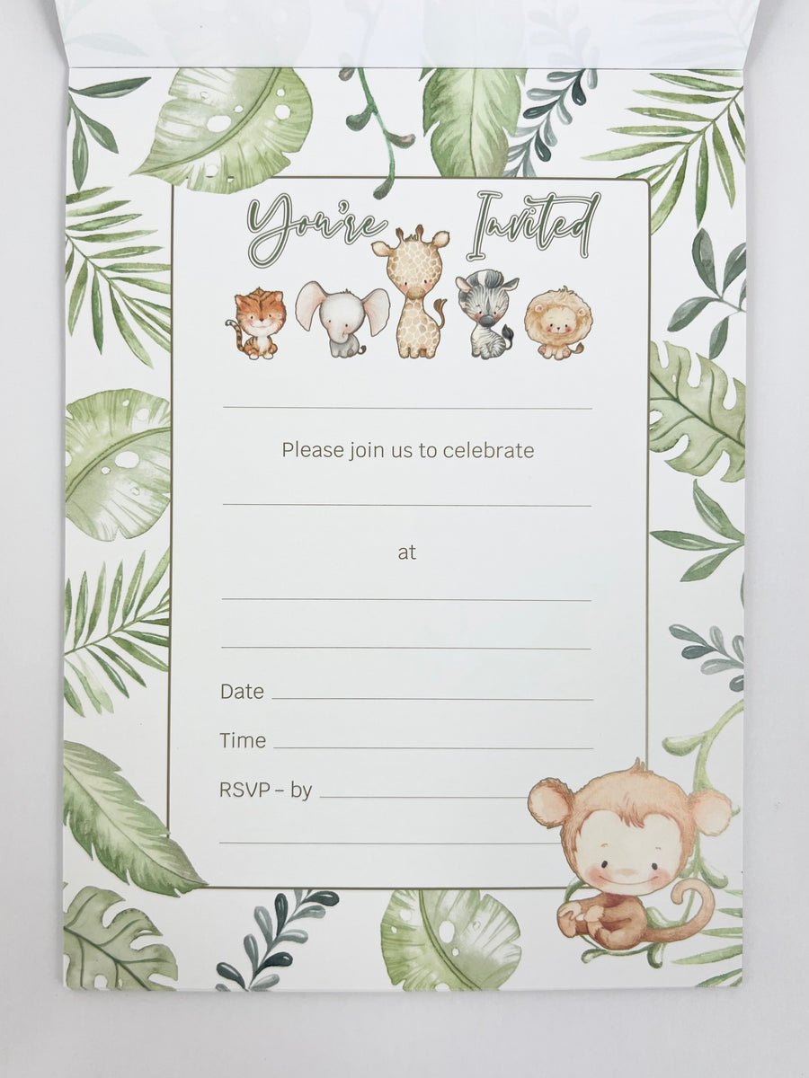Invitation Pad - Safari – Ozcorp Cards & Stationery