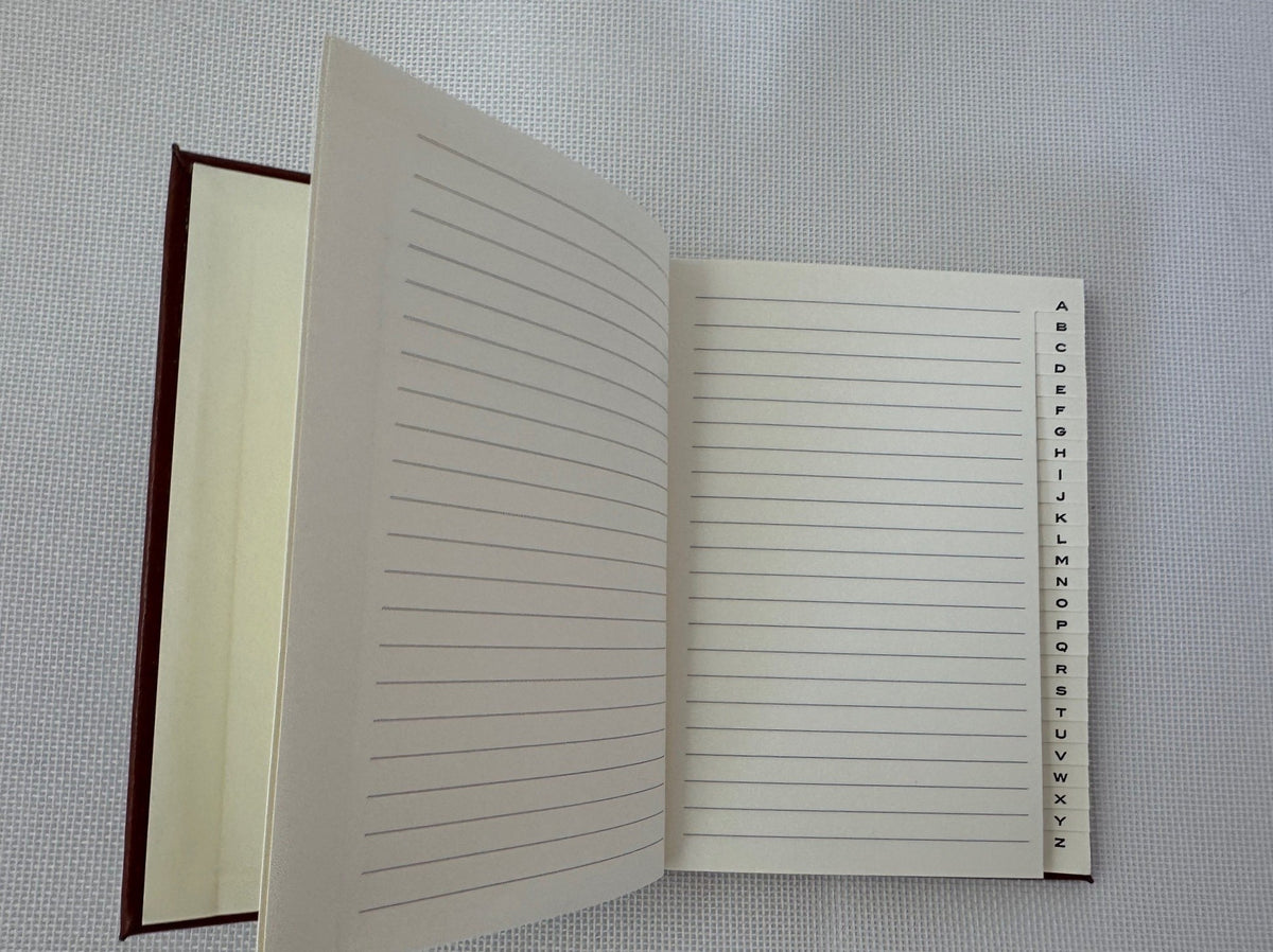 Index Book A6 - Tan – Ozcorp Cards & Stationery