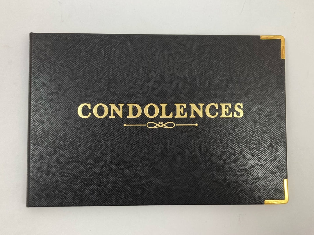 Classic Condolence Book – Ozcorp Cards & Stationery